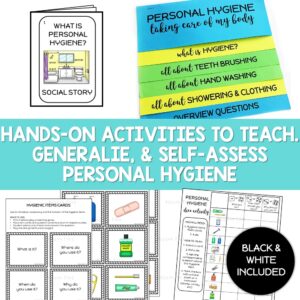 Personal Hygiene Life Skills Activities | Allison Fors, Inc.