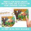 Seasons Picture Scene for Speech Therapy - Language Scene Bundle ...