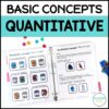Quantitative Concepts Speech Therapy NO PREP | Allison Fors, Inc.