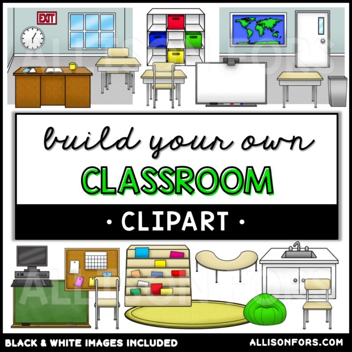 Classroom Clip Art - Build Your Own Clip Art | Allison Fors, Inc.