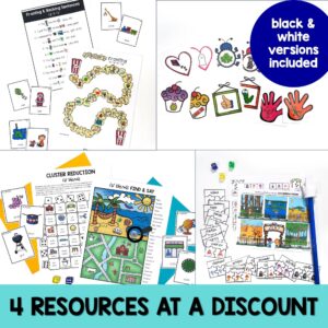Phonology Speech Therapy Activities Bundle | Allison Fors, Inc.