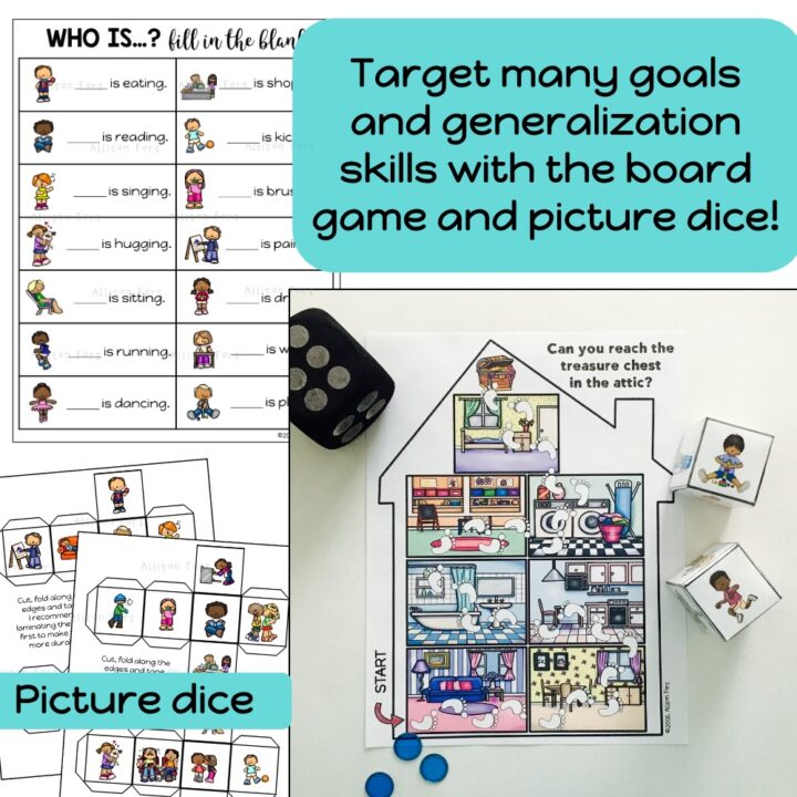 Pronouns Speech Therapy Worksheets - Verbs and Sentence Formulation ...