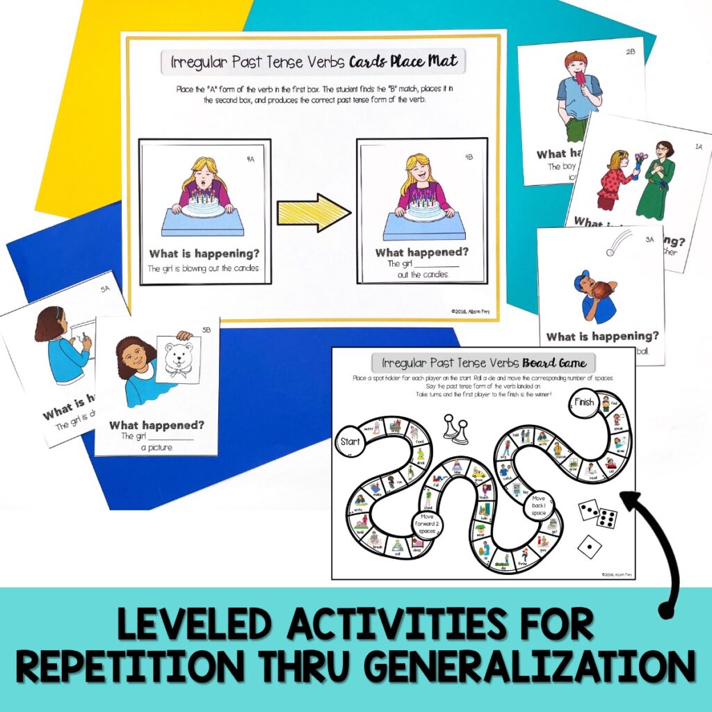 Irregular Past Tense Verbs Task Cards, Worksheets, and Grammar Games ...