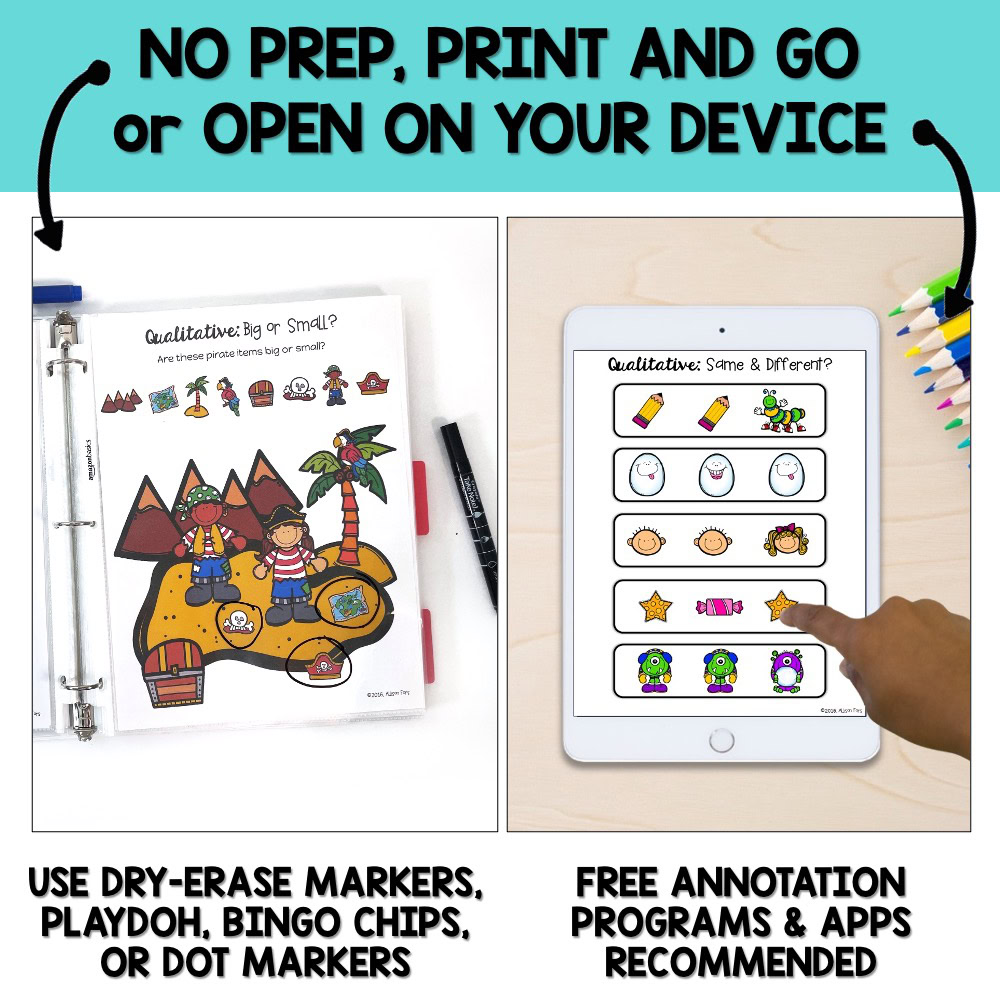 Qualitative Concepts Speech Therapy NO PREP | Allison Fors, Inc.