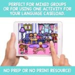 Valentine's Day Picture Scene for Speech Therapy - Language Scene ...