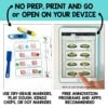 Prepositions Worksheets Basic Concepts Speech Therapy NO PREP | Allison ...