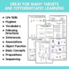 Bathroom Life Skills Interactive Book - Functional Language Activities ...