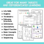 Bathroom Life Skills Interactive Book - Functional Language Activities ...
