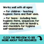 Personal Hygiene Functional Life Skills Activities for Kids and Teens ...