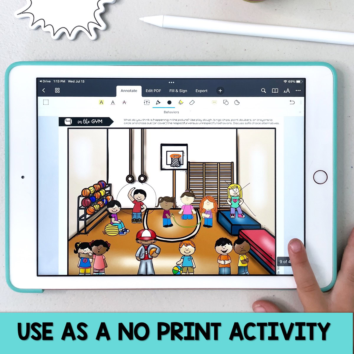 Behavior Management Activities - School and Community Themed Social ...