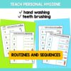 Bathroom Life Skills Interactive Book - Functional Language Activities ...
