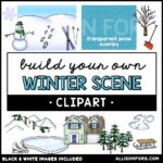 Winter Clip Art - Build Your Own Scene | Allison Fors, Inc.