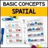 Prepositions Worksheets Basic Concepts Speech Therapy NO PREP | Allison ...