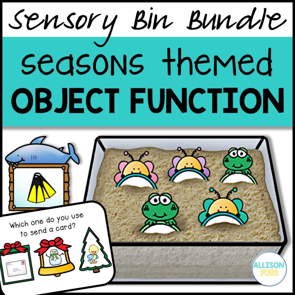 Sensory Bin: Seasonal Object Function Bundle | Allison Fors, Inc.
