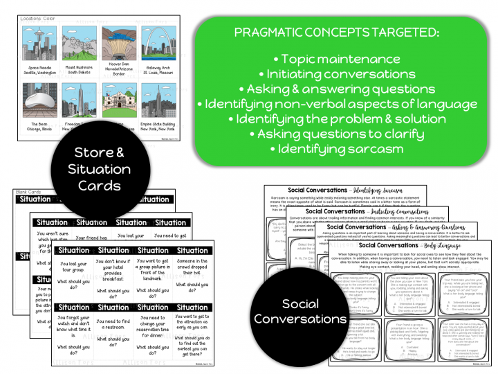 Teen Social Skills Activities for Traveling Scenarios - Speech Therapy ...