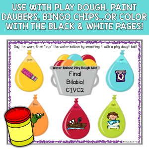 Bilabial Sounds Articulation Activities /m,p,b/ for Speech Therapy NO ...