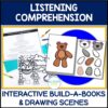 Following Directions Speech Therapy Interactive Books and Picture Scenes
