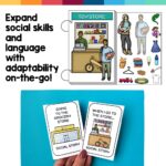 Stores Social Skills Interactive Book Speech Therapy | Allison Fors, Inc.