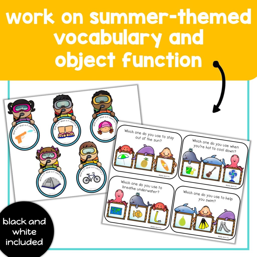 Sensory Bin: Summer Object Function | Allison Fors, Inc.