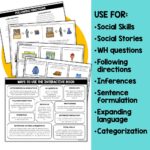 Stores Social Skills Interactive Book Speech Therapy | Allison Fors, Inc.