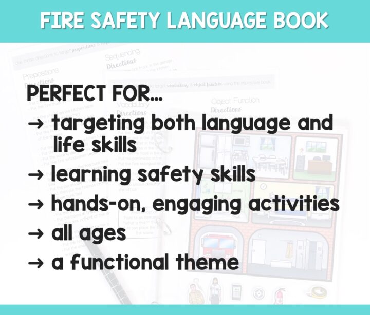 Fire Safety Week - Functional Life Skills Special Education Interactive ...