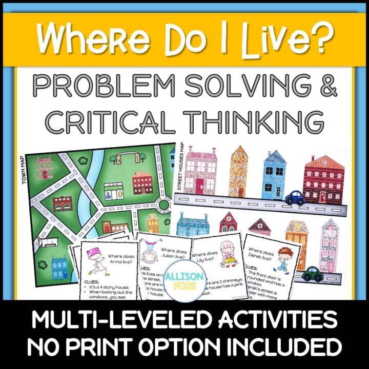Problem Solving Houses: Scenarios and Critical Thinking Speech Therapy ...