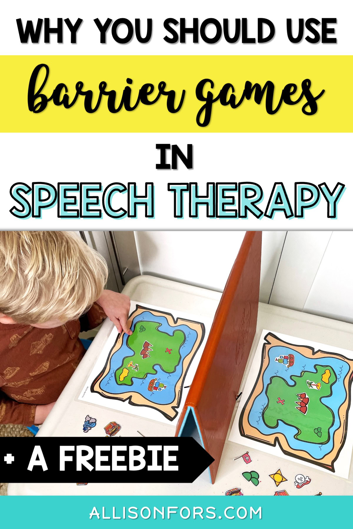 Why You Should Be Using Barrier Games in Speech Therapy