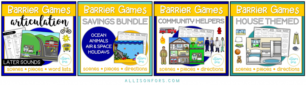 Why You Should Be Using Barrier Games in Speech Therapy