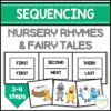 Sequencing Stories with Nursery Rhymes and Fairy Tales Speech Therapy ...