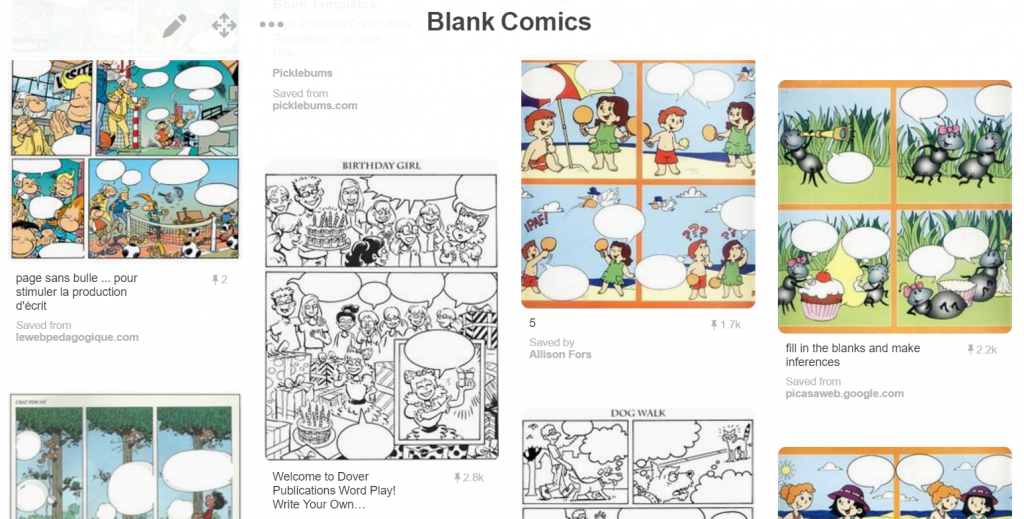How to Use Blank Comics in Speech Therapy | Allison Fors