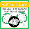 Regular and Irregular Past Tense Verbs Fortune Tellers | Allison Fors, Inc.