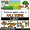 Fall Clip Art - Build Your Own Autumn Scene | Allison Fors, Inc.
