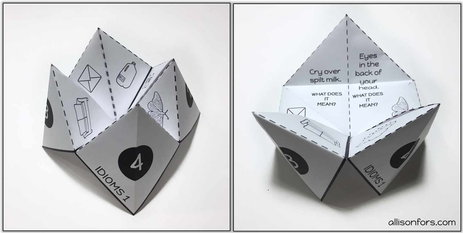 Figurative Language: Idioms in Speech Therapy