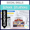 School Situations Social Skills Activities | Allison Fors, Inc.