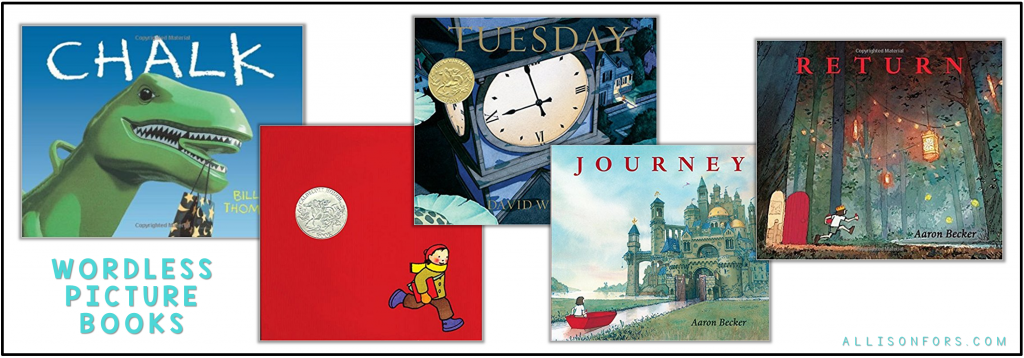25 Wordless Picture Books for Speech Therapy