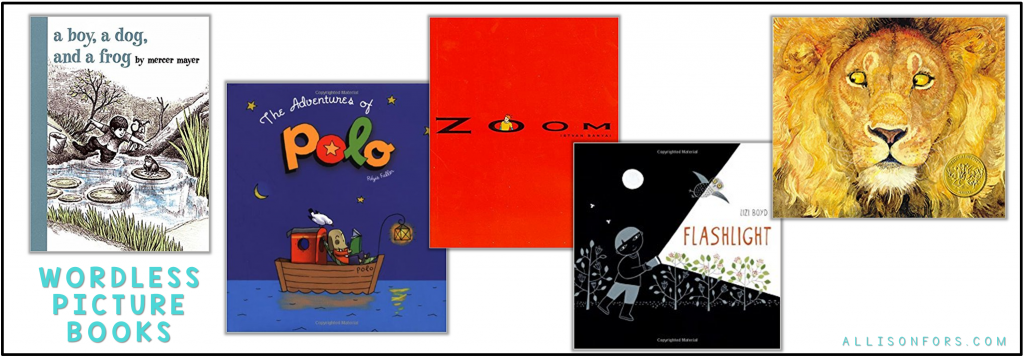 25 Wordless Picture Books for Speech Therapy