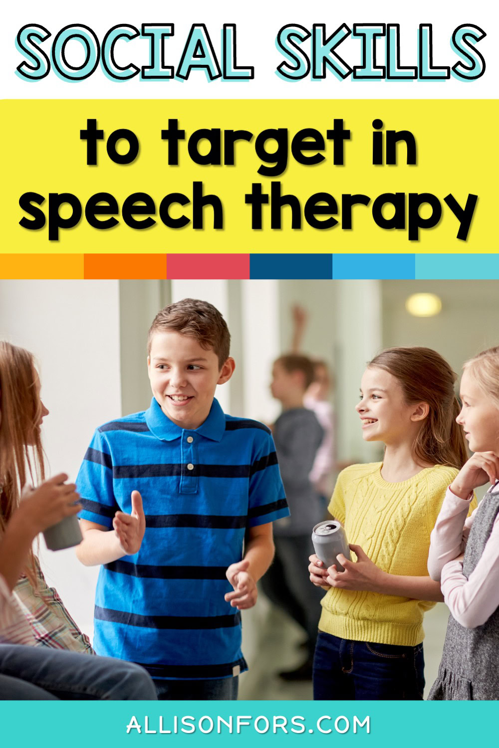 Social Skills You Should Be Targeting in Speech Therapy