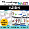 Gliding Phonology Activities Mazes Speech Therapy | Allison Fors, Inc.