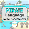 Pirate Speech Picture Scene for Speech Therapy - Talk Like a Pirate Day ...