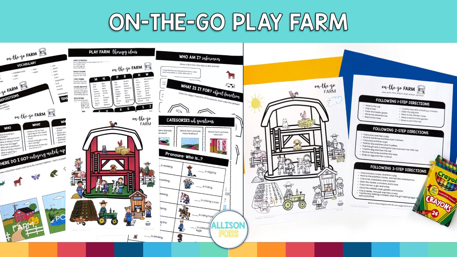 Why You Should Be Using a Toy Farm in Speech Therapy