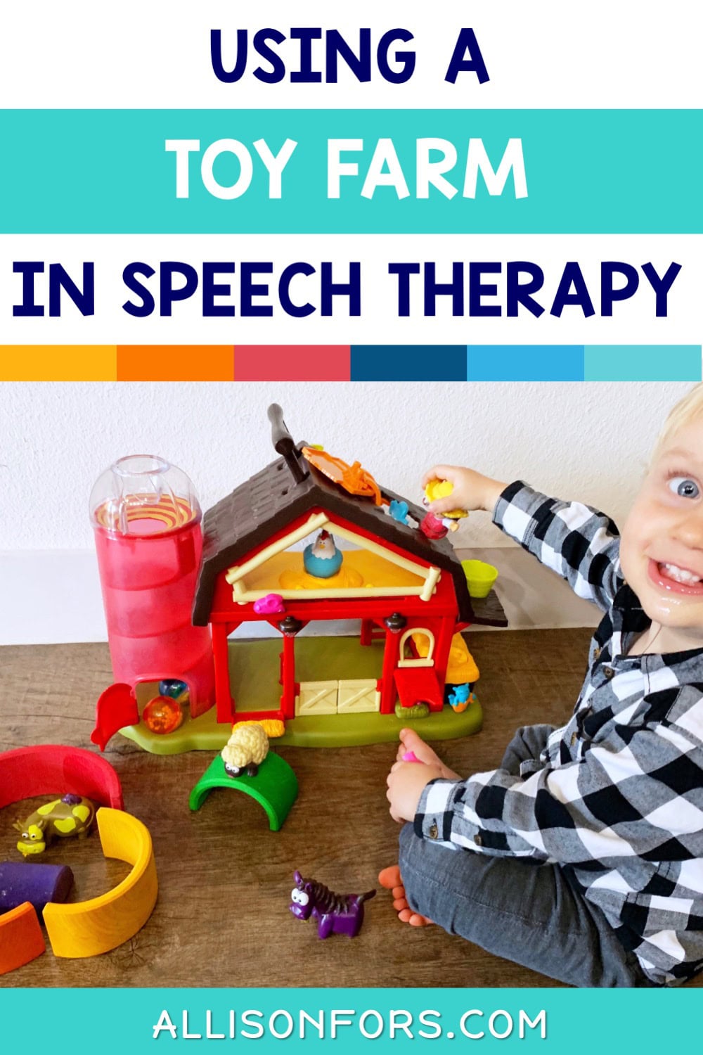 Why You Should Be Using a Toy Farm in Speech Therapy