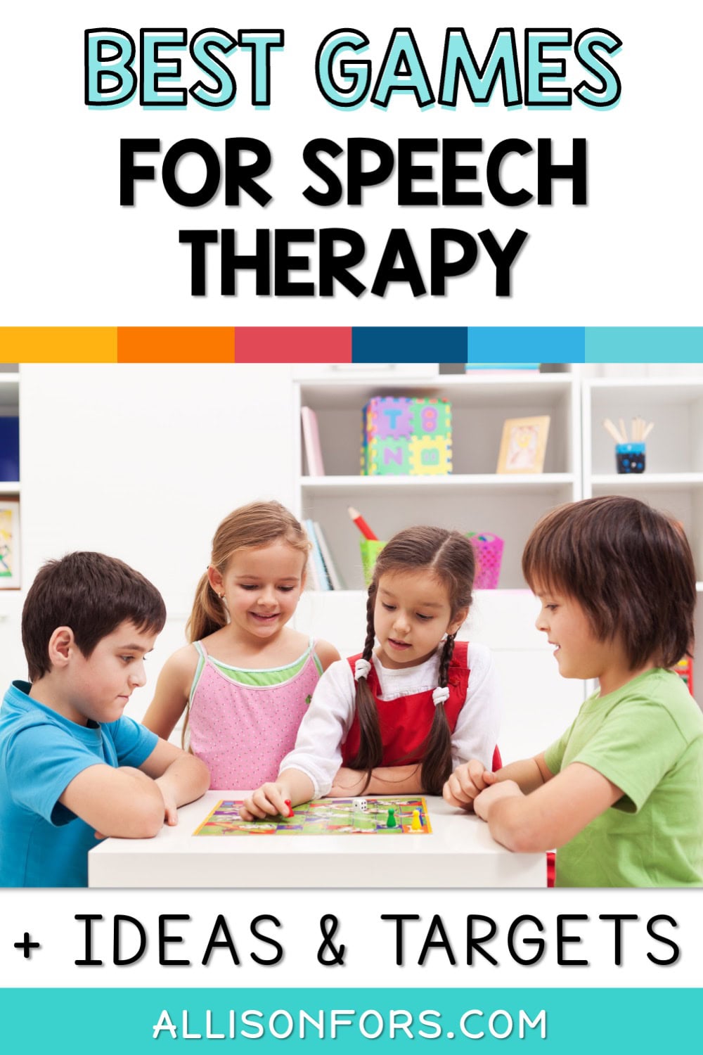 The Best Games to Target Multiple Goals in Speech Therapy