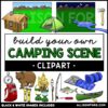 Build Your Own Camping Scene - Educational Clip Art