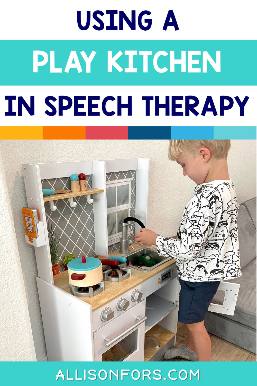Why You Should Be Using a Play Kitchen in Speech Therapy