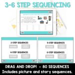 3-6 Step Sequencing Stories with Pictures - BOOM Cards™️ Bundle Speech ...