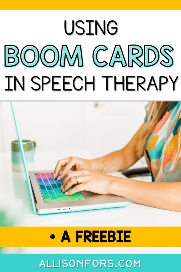 Why You Should Be Using BOOM CARDS in Speech Therapy