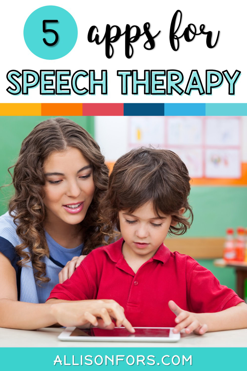 Top 5 iPad Apps for Speech Therapy Sessions
