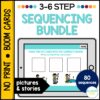 3-6 Step Sequencing Stories with Pictures - BOOM Cards™️ Bundle Speech ...