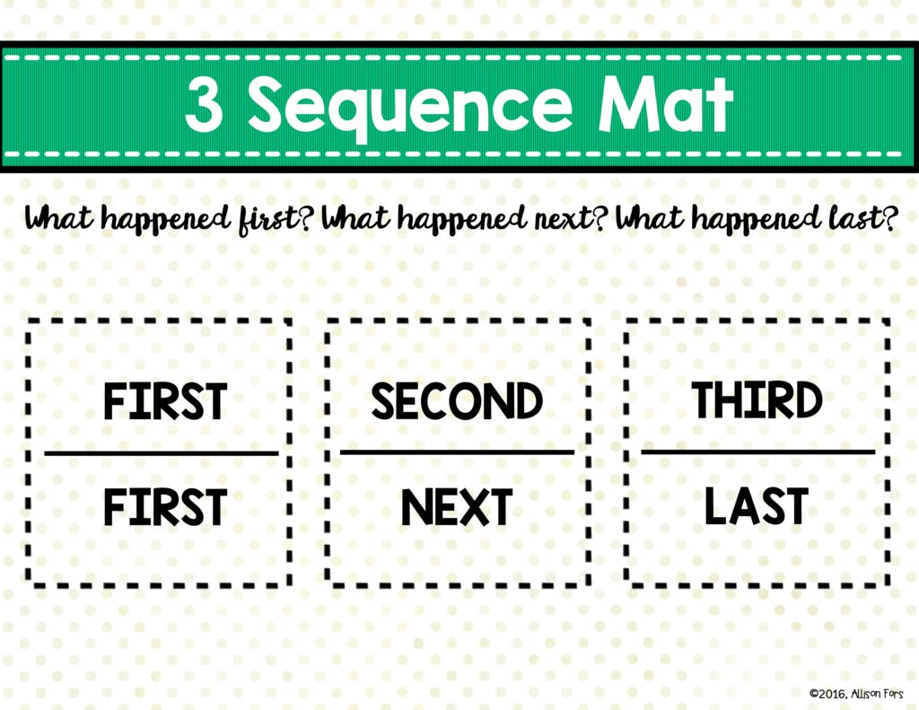 How and Why to Teach Sequencing in Speech Therapy