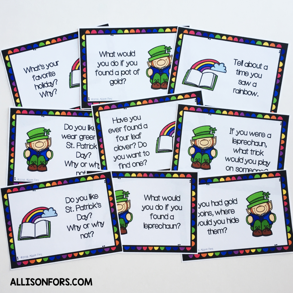 Free Spring Speech Therapy Activities & Clipart | Allison Fors, Inc.